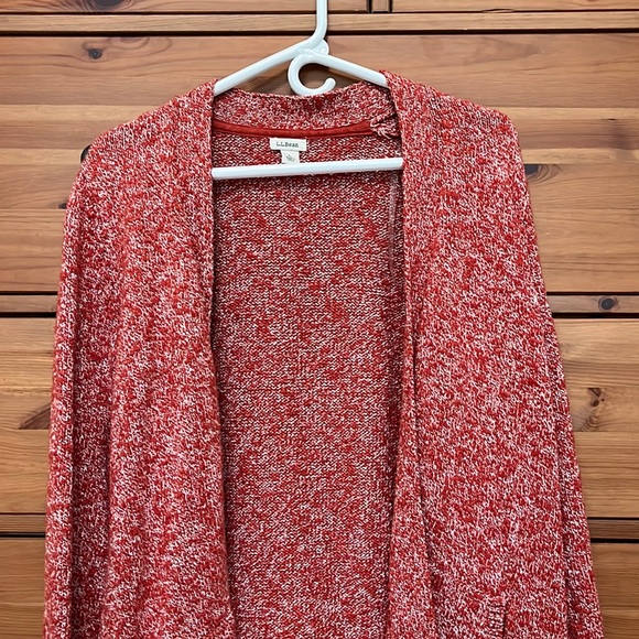 L.L. Bean | Sweaters | Llbean 0 Orange Cotton Sweater Large | Poshmark